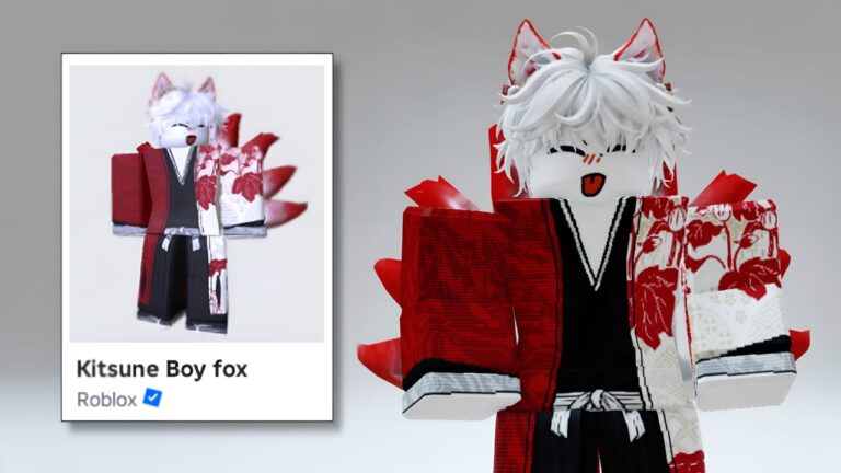 How to Get Kitsune Boy Fox Avatar in Roblox